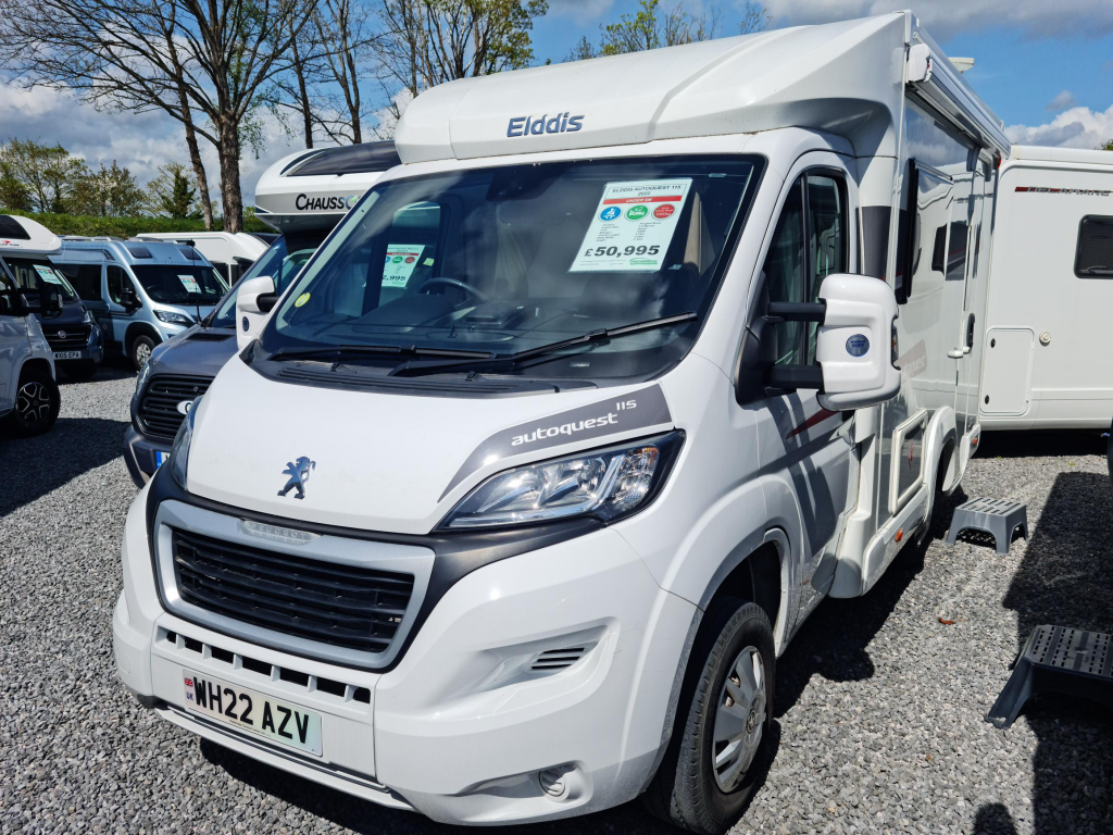 2022 Elddis Autoquest 115 | Used Motorhomes | Highbridge Caravan Centre Ltd.